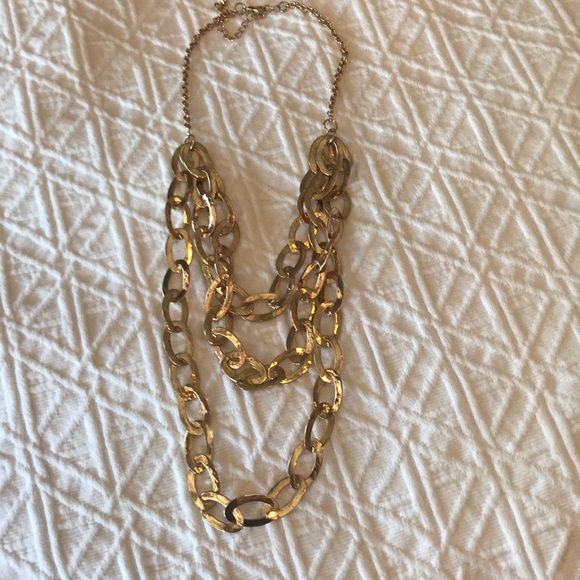 Jewelry | Long Layered Gold Chain Necklace Like New | Poshmark